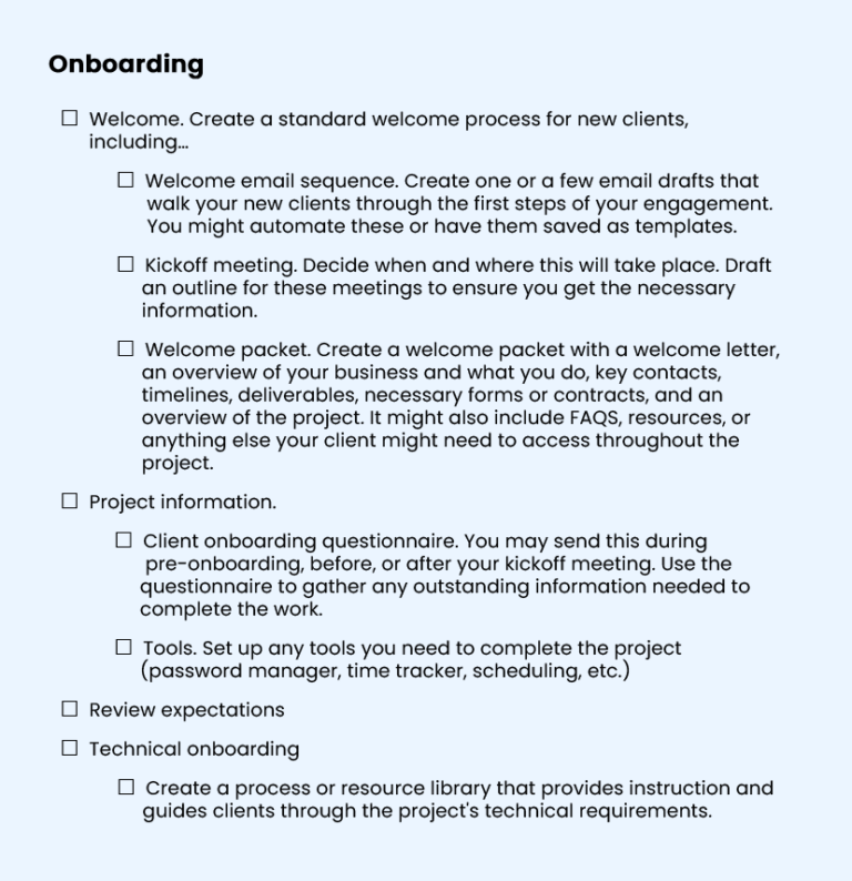 Client Onboarding [Step-by-Step Guide & Process Checklist]